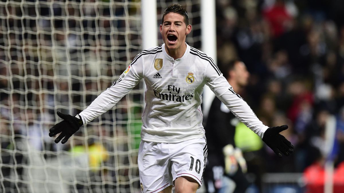 James rodriguez real madrid store