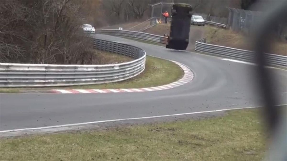 Spectator killed in horrific crash at Germany’s Nurburgring - TNT Sports