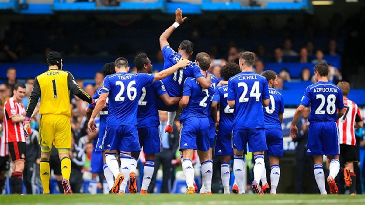 Chelsea celebrate title with win as Didier Drogba departs in style ...