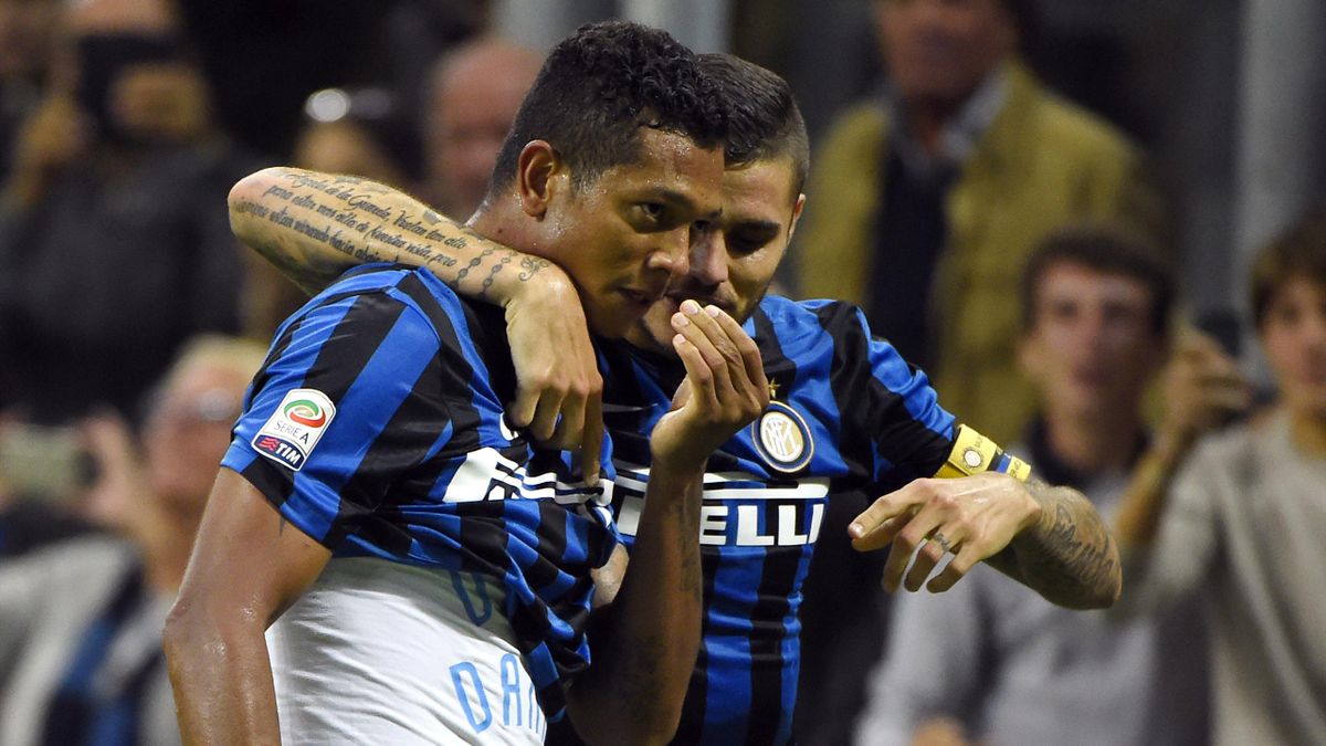 Fredy Guarin goal gives Inter derby win over AC Milan - TNT Sports