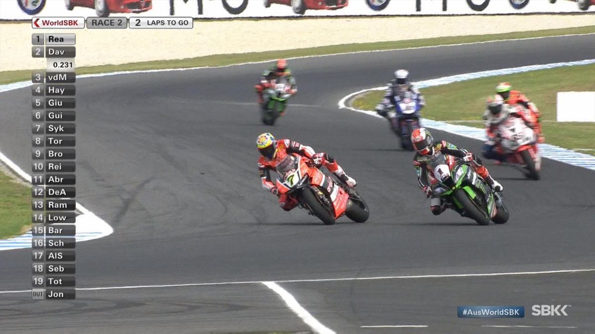 Jonathan Rea claims double on Phillip Island - TNT Sports