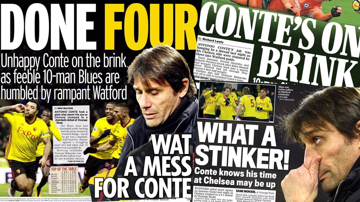 Antonio Conte set to remain as Chelsea boss despite poor form - TNT Sports