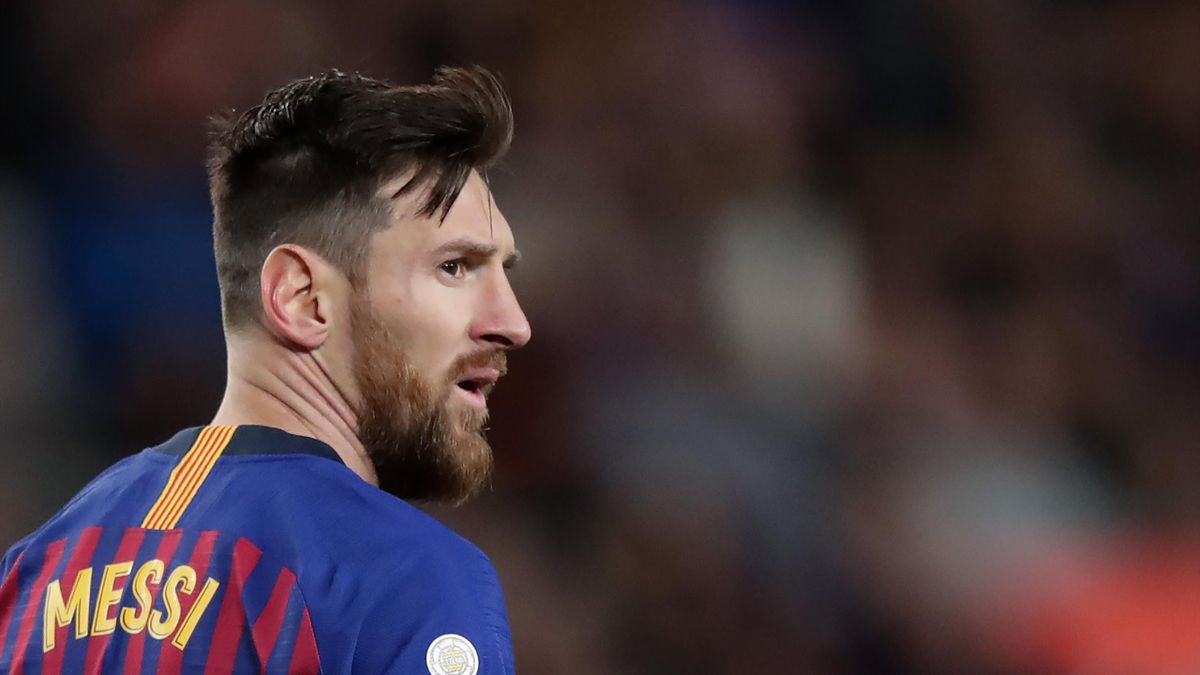 Lionel Messi Side Face