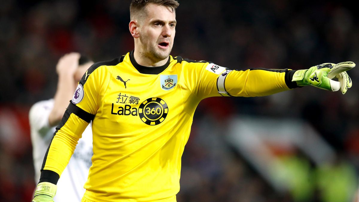 Tom Heaton determined to oust ‘outstanding’ England keeper Jordan ...