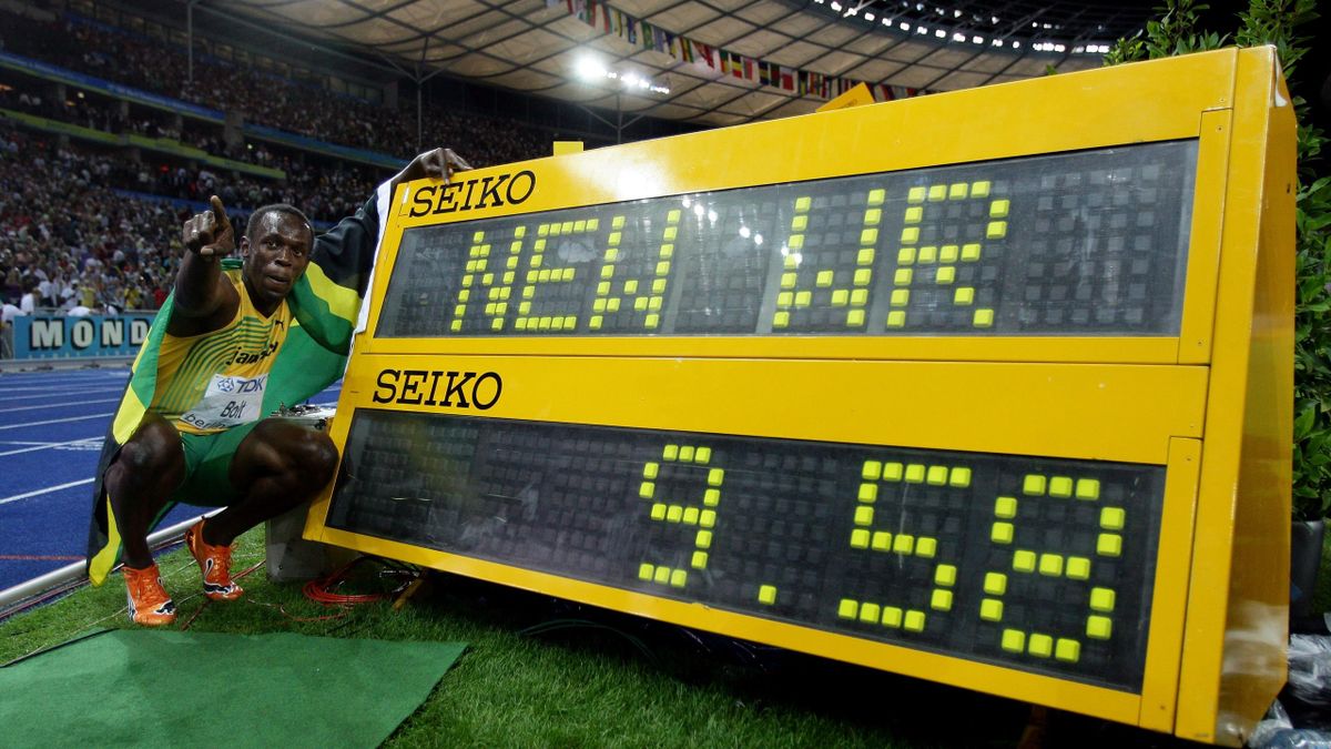 100m world record time: What is Usain Bolt's fastest ever time? When is ...