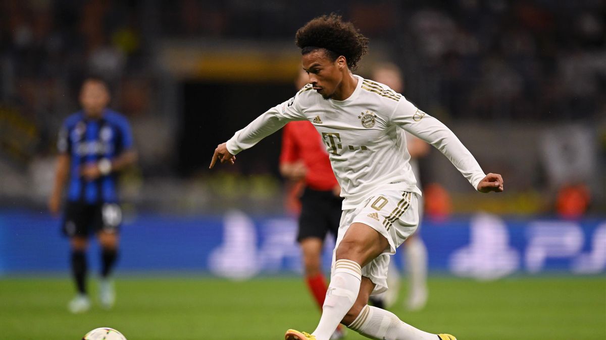 Leroy Sane scores brilliant brace as Bayern Munich beat Inter Milan in ...