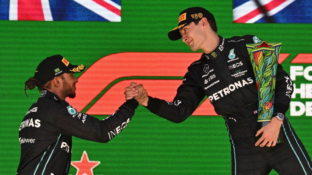 Formula 1: George Russell claims first Grand Prix win in Brazil leading ...