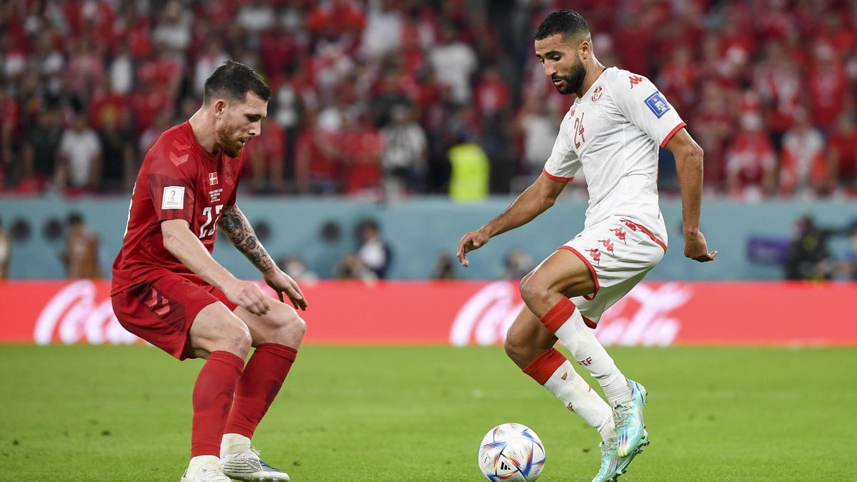 Denmark 0-0 Tunisia: Game ends goalless despite late VAR drama that nearly turned game on head ...