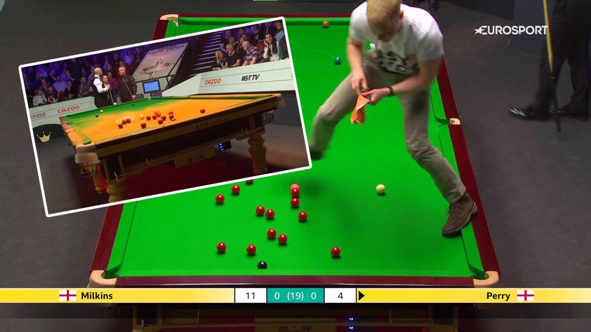 World Championship snooker protest: Joe Perry in a 'state of shock ...