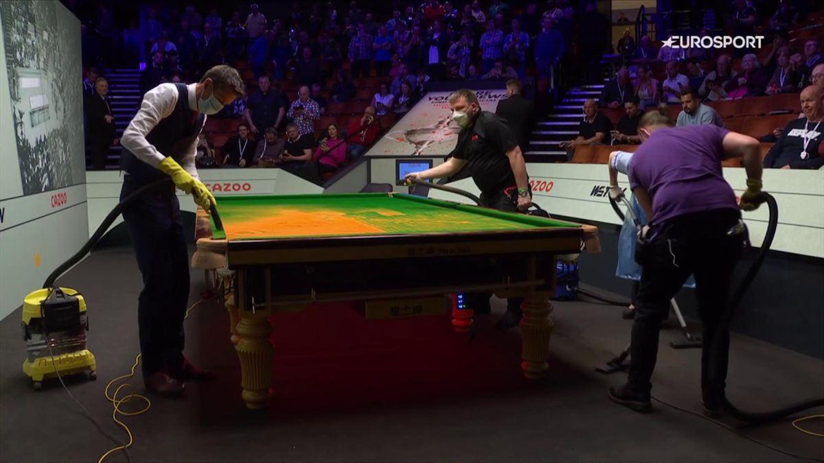 World Championship snooker protest: Joe Perry in a 'state of shock ...