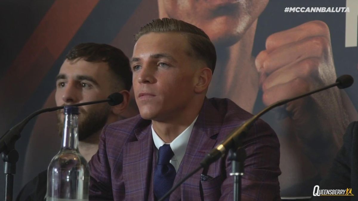 Dennis McCann promises his best-ever performance against Ionut Baluta ...