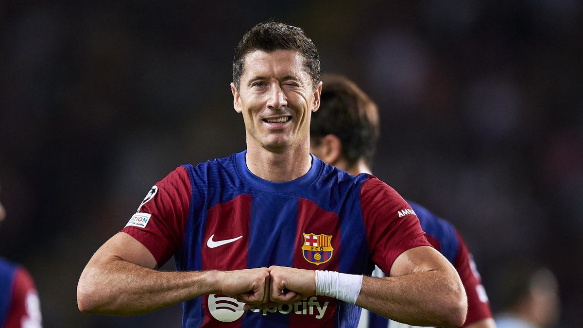 Barcelona 5-0 Antwerp - Joao Felix stars, Robert Lewandowski reaches milestone in emphatic win ...