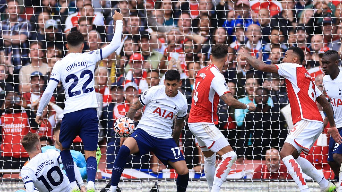 Arsenal 2-2 Tottenham: Ange Postecoglou suggests 'armless defenders ...