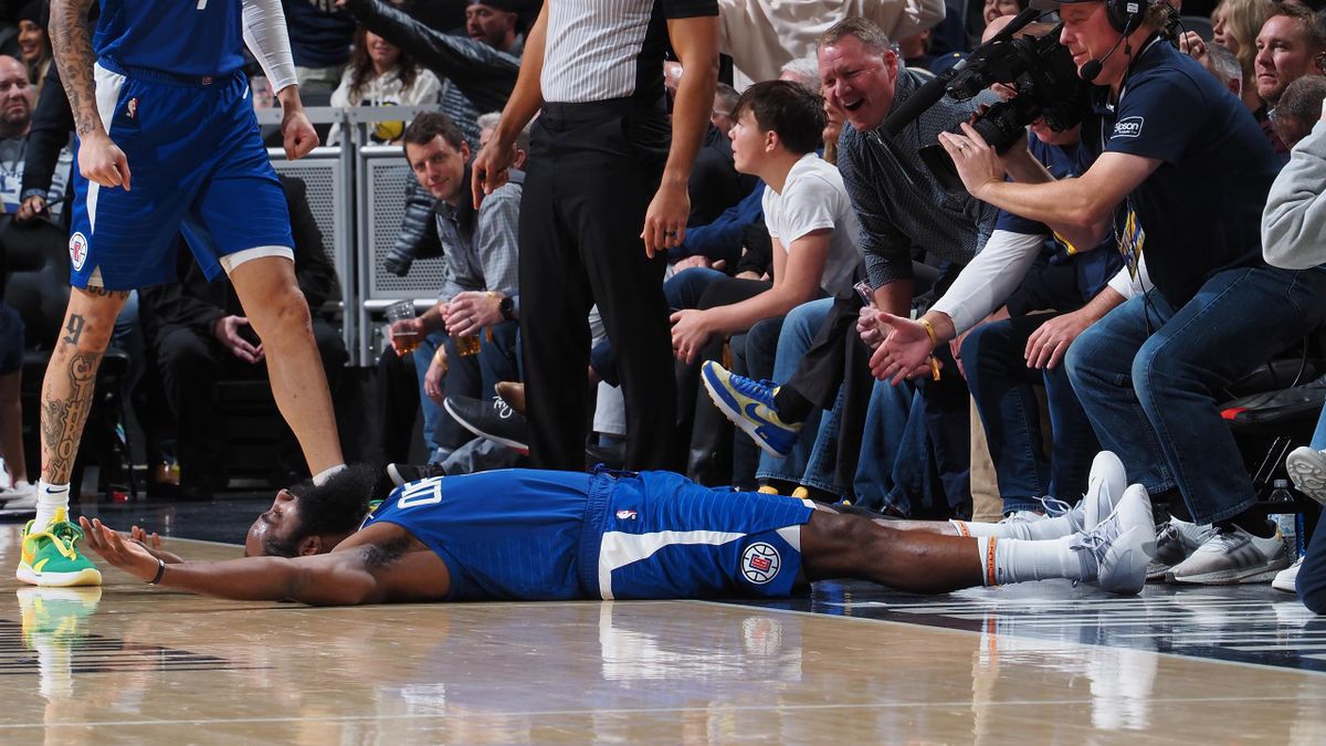 James Harden hits snow angel celebration after inspiring LA Clippers to eighth consecutive NBA ...