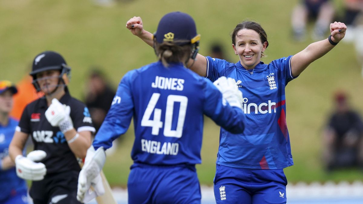 Amy Jones stars as England battle back from 79-6 to beat New Zealand in ...