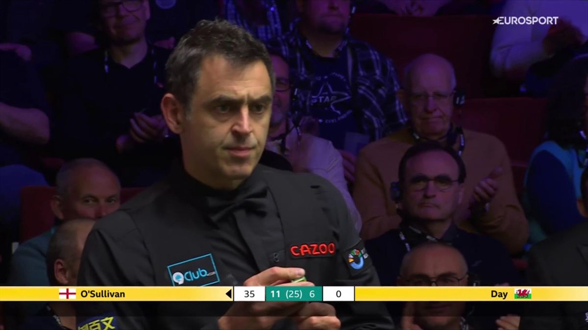 Ronnie O'Sullivan displays disgust at bad luck over miss at World ...