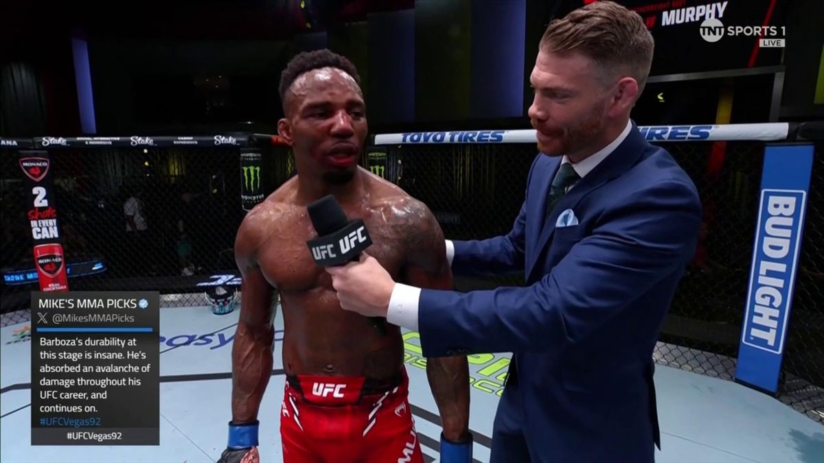 Lerone Murphy beats Edson Barboza as Kalinn Williams knocks out ...