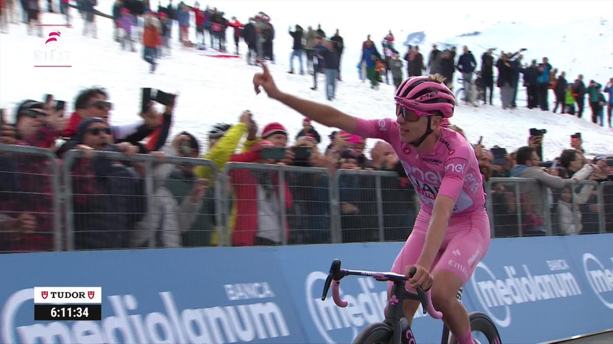 Giro d'Italia: 'Just mindblowing' - Tadej Pogacar's famous winning ride ...