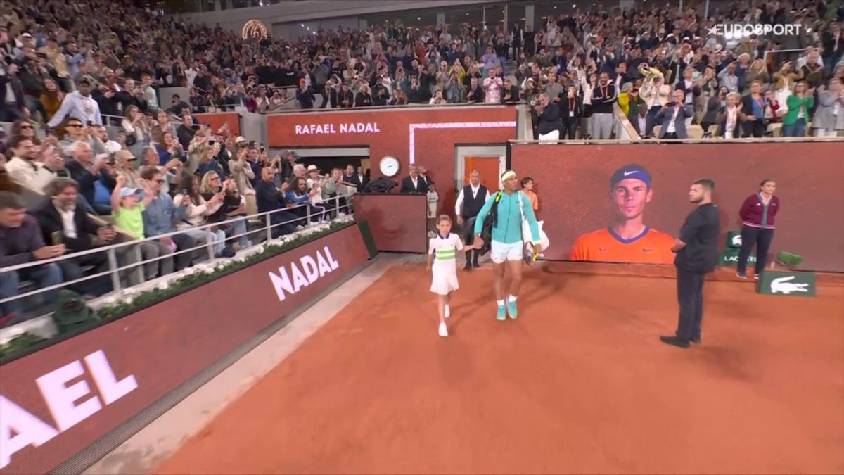 Rafael Nadal gets standing ovation for outrageous shot against ...