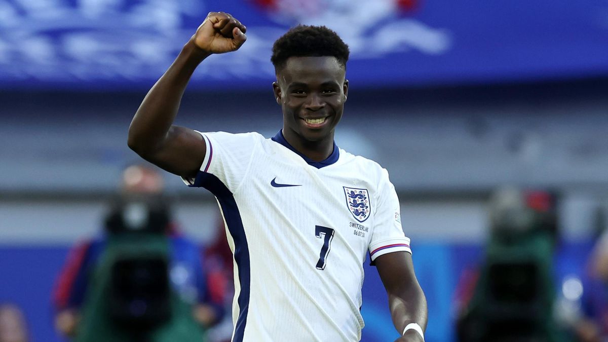 Euro 2024: Rio Ferdinand dubs Bukayo Saka 'most important England ...