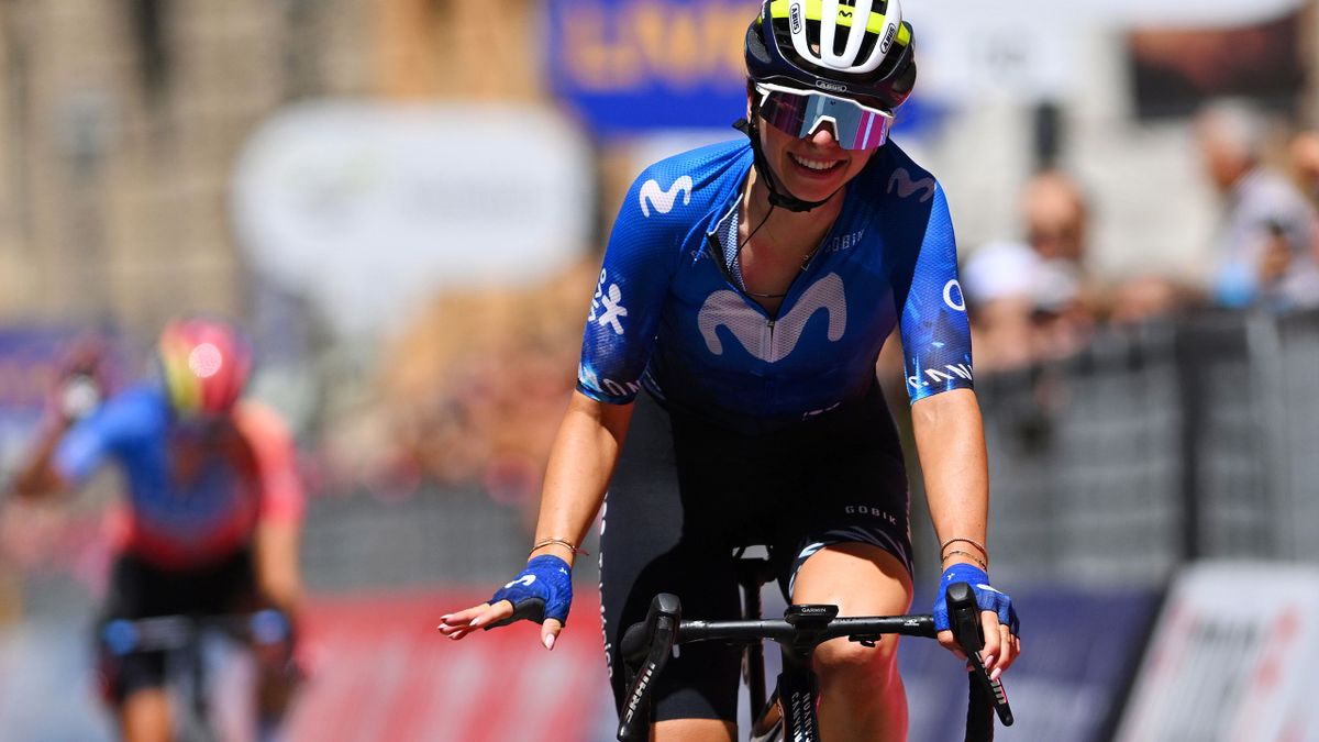 Giro d'Italia Women: Liane Lippert wins three-up sprint on Stage 6 as ...