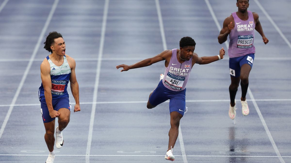 Paris 2024 Olympics: Carl Lewis backs Team GB sprinter Louie Hinchliffe ...