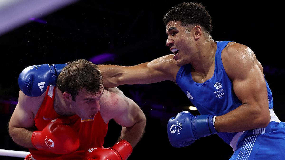 Why Team GB boxer Delicious Orie does not wear a headguard at the 2024 ...