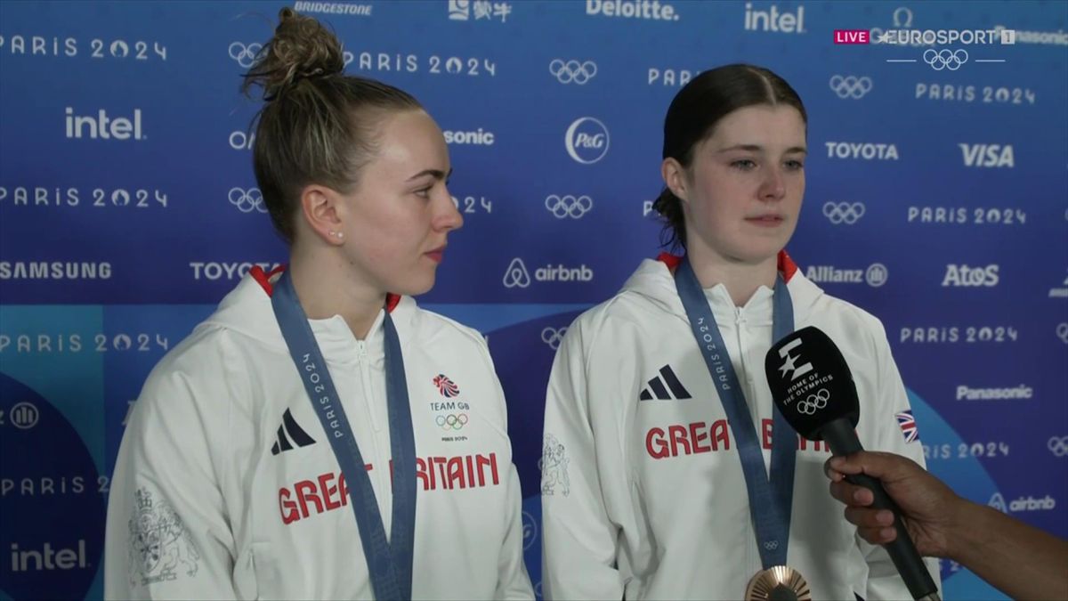 Paris Olympic Games: Team GB's Lois Toulson and Andrea Spendolini ...