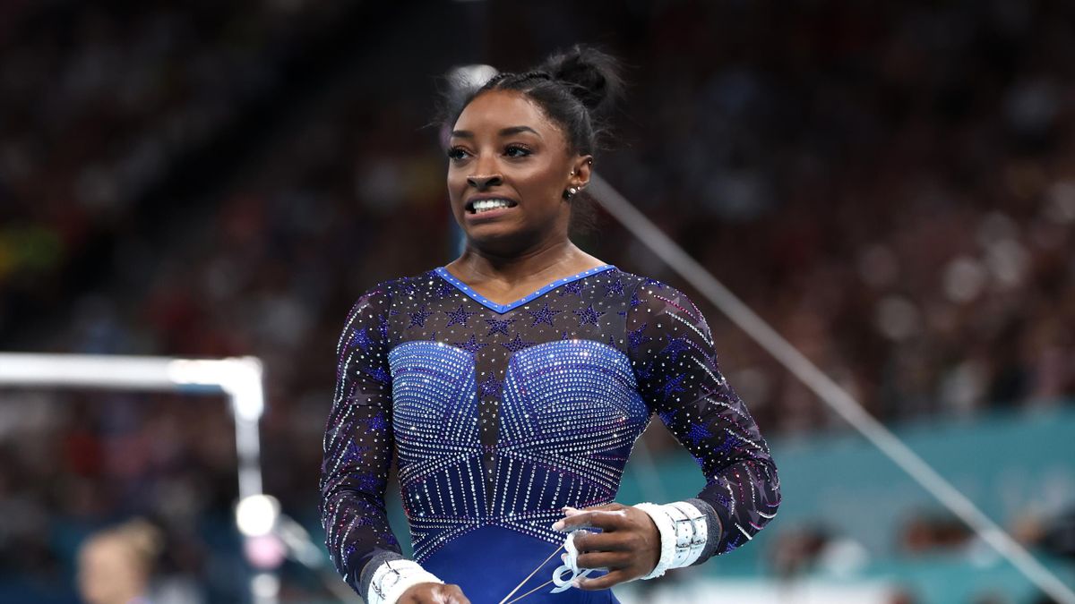 Paris 2024: Simone Biles wins sixth Olympic gold after glittering all ...