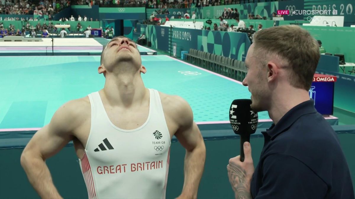 Paris 2024: Bronze for Jake Jarman in men's floor as Team GB's 'Super ...