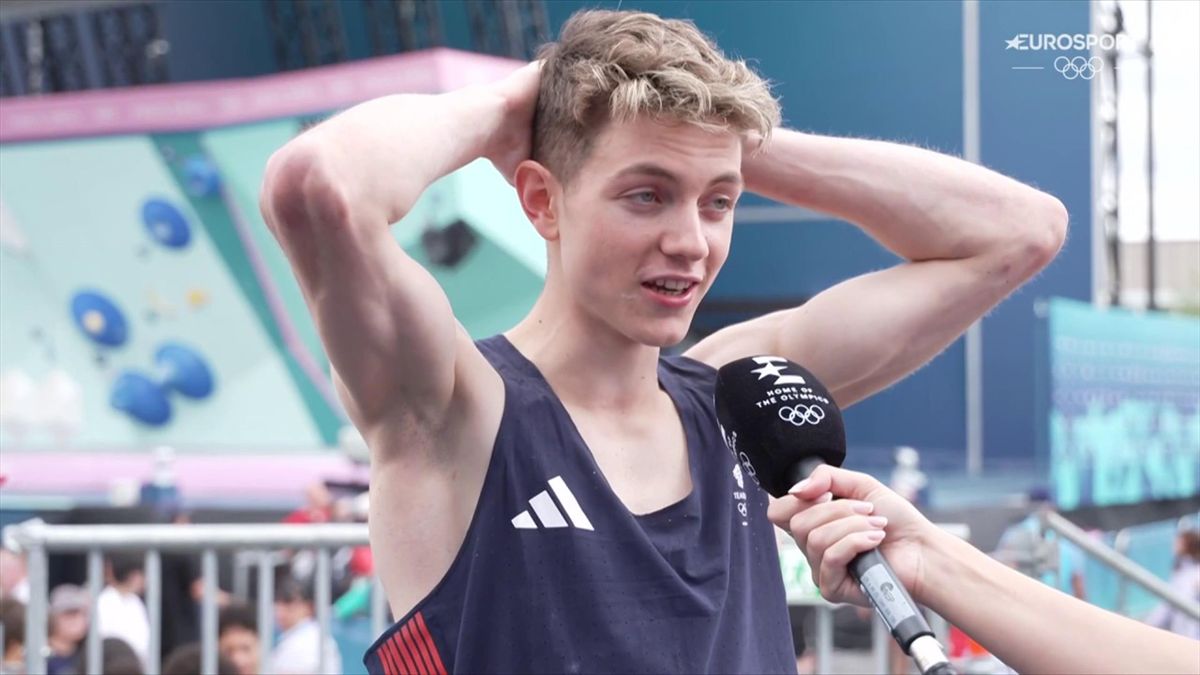 Toby Roberts clambers to Olympic gold in men’s boulder and lead sport ...