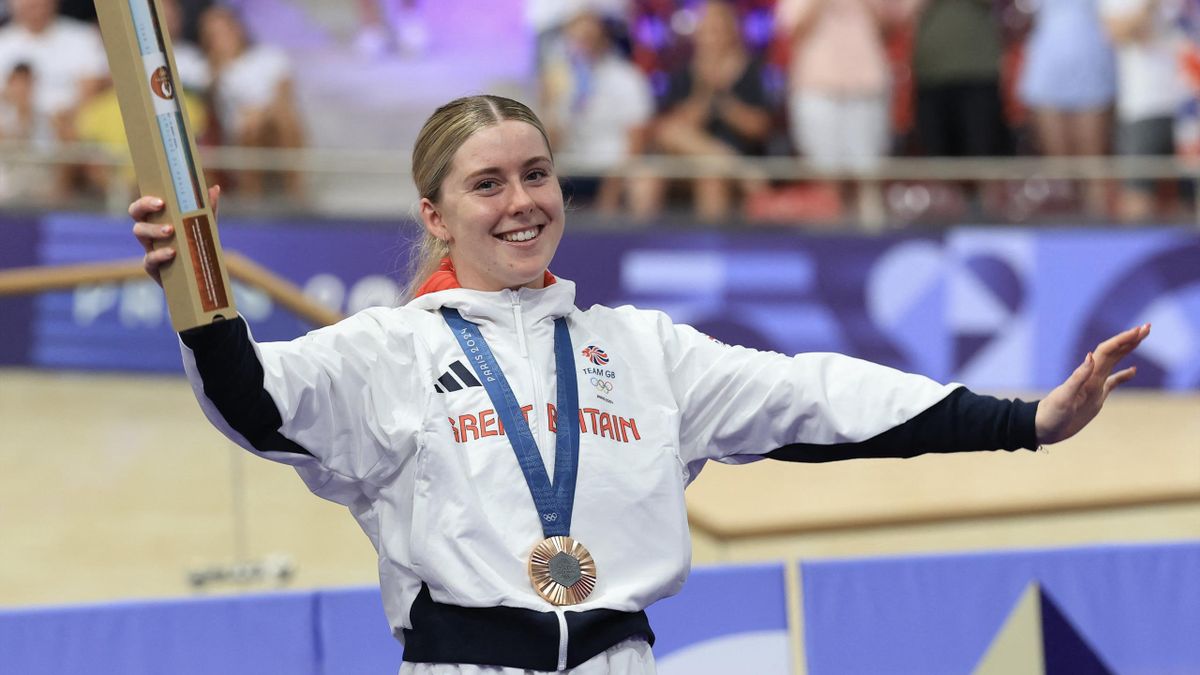 Emma Finucane: Team GB star adds third medal to Paris 2024 haul with ...