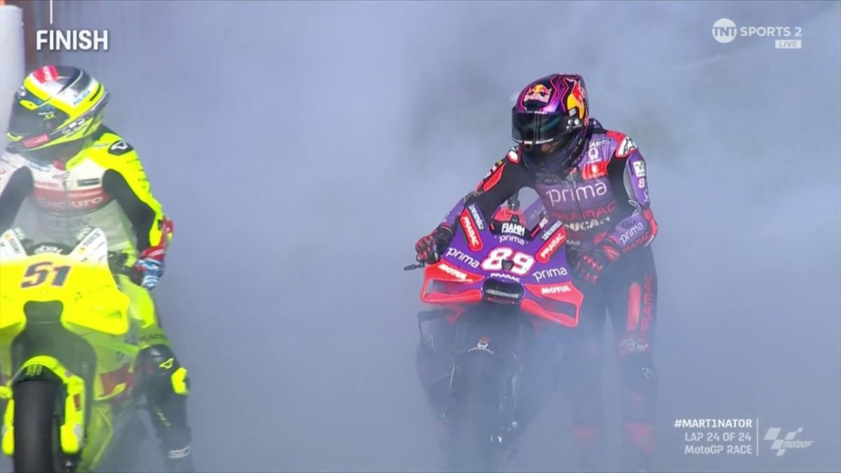 MotoGP: Jorge Martin claims historic MotoGP title with third-place ...