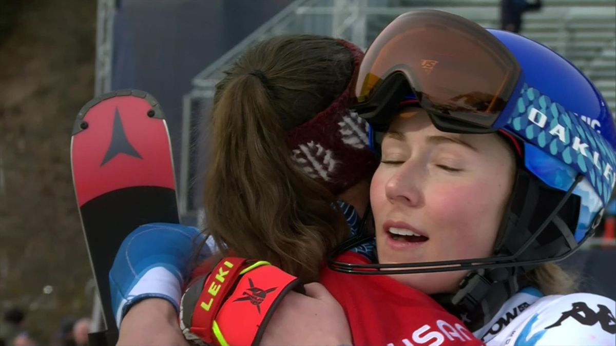 Mikaela Shiffrin wins combined gold in Saalbach, one day after pulling ...