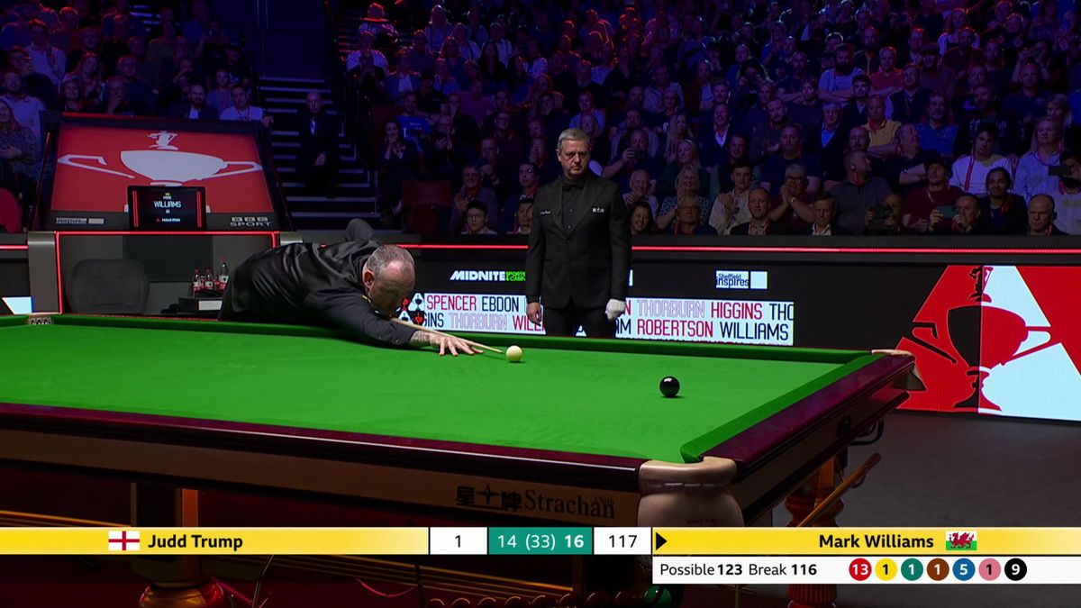 Mark Williams survives scare as he trips up a step after beating Judd ...