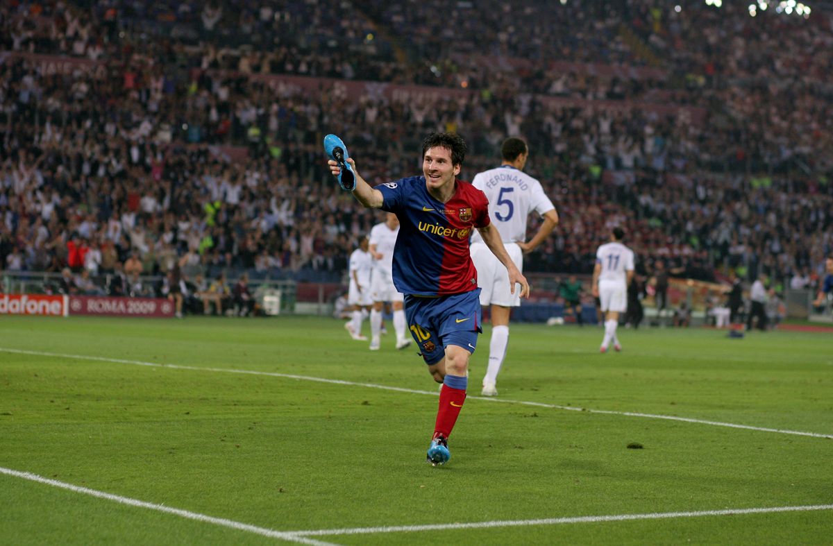Lionel Messi reveals his Barcelona goal against Manchester United in ...