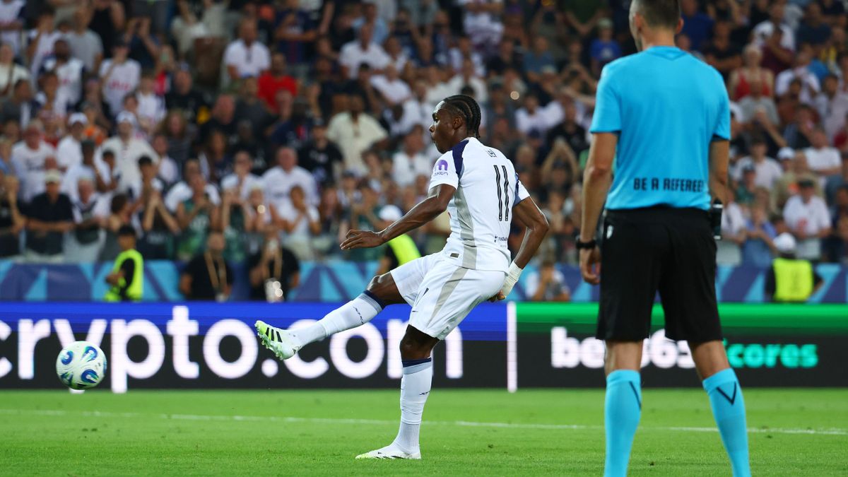 UEFA Super Cup LIVE - Champions League winners PSG recover from two ...