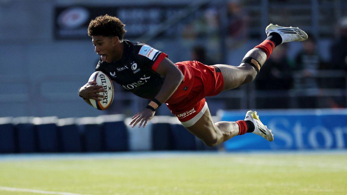 Remember the name: Noah Caluori, as Saracens wonderkid scores five ...