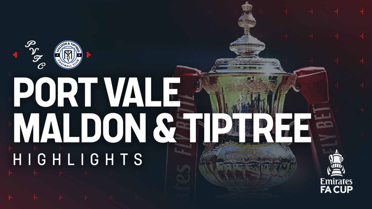 How Port Vale striker's ferocious shot caused bizarre delay in injury ...