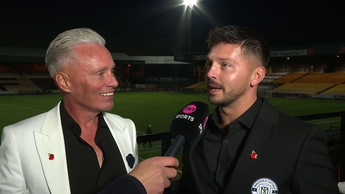 How Port Vale striker's ferocious shot caused bizarre delay in injury ...