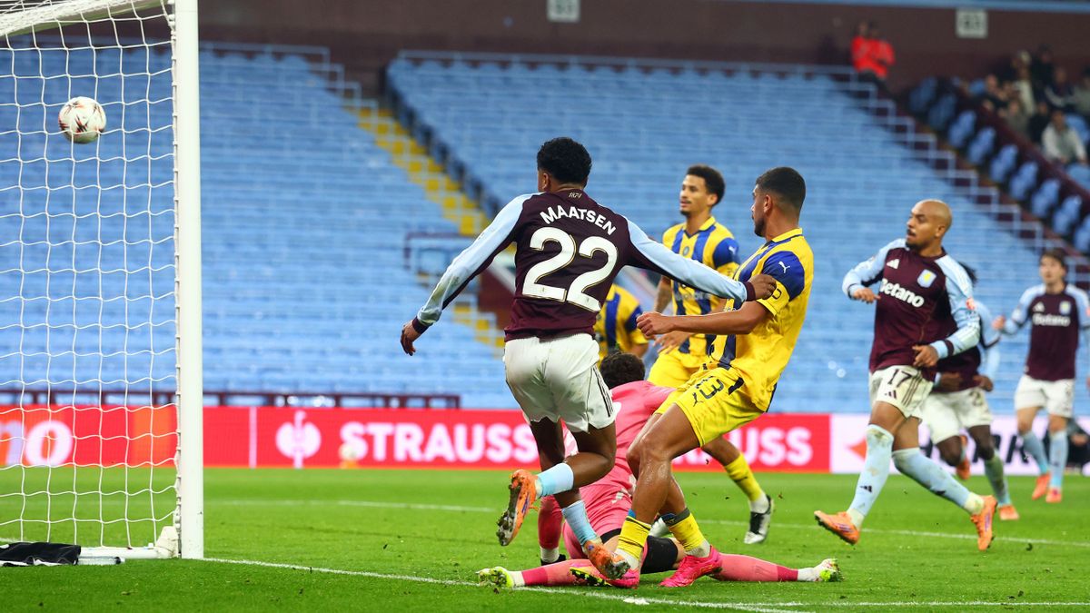 Aston Villa 2-0 Maccabi Tel Aviv result - Ian Maatsen and Donyell Malen ...