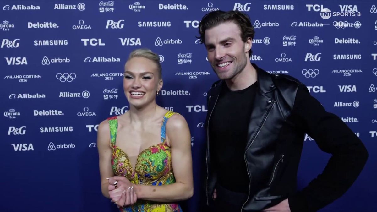 Team GB's Lilah Fear and Lewis Gibson qualify fourth for free dance to ...