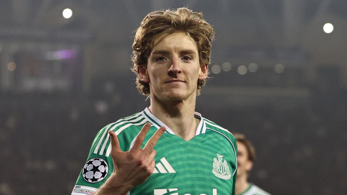 How Anthony Gordon matched Harry Kane, Alan Shearer on record-breaking ...