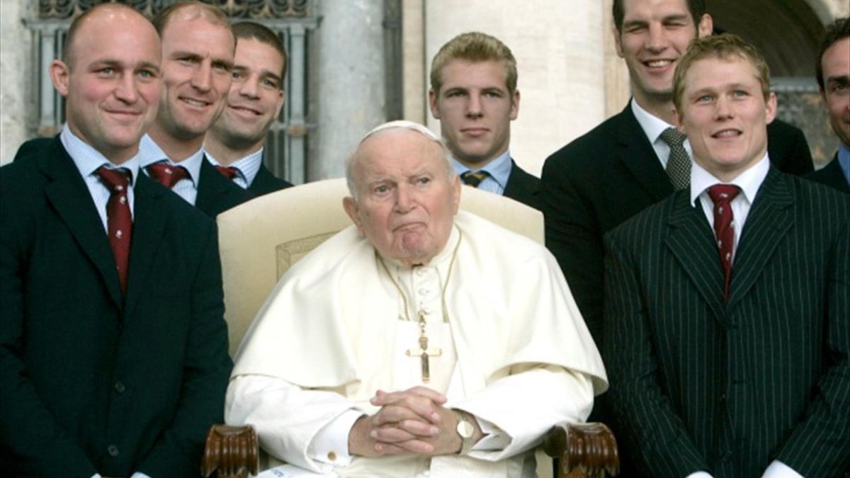 13 of the world’s sporting icons meet the Pope - TNT Sports