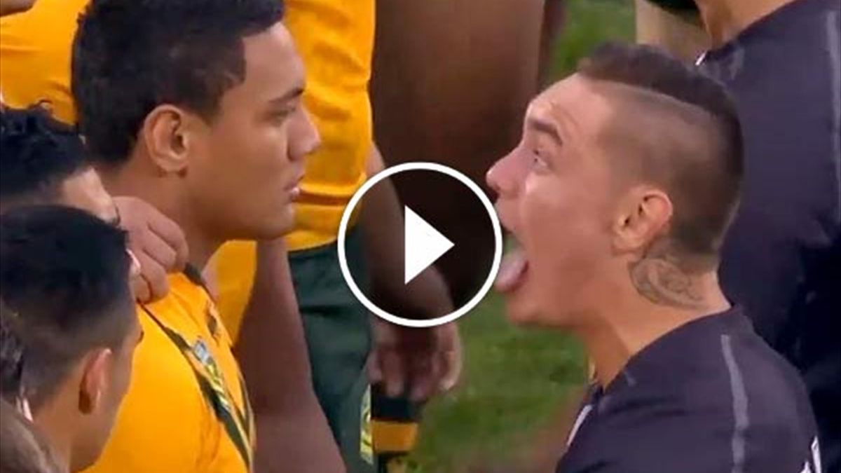 'Most violent Haka ever' sees junior rugby match descend into chaos ...