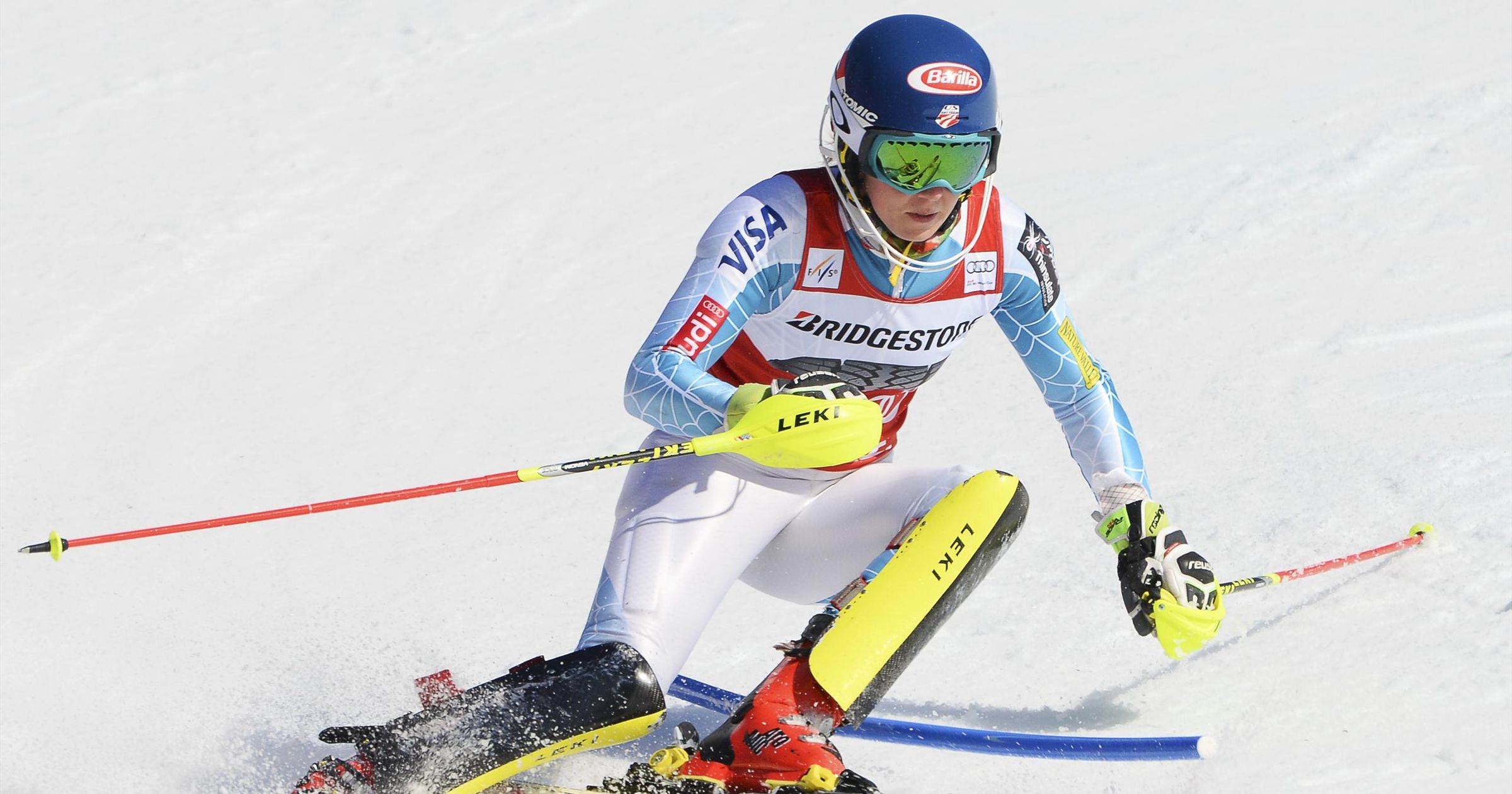 Shiffrin closes in on World Cup slalom title following Are victory ...