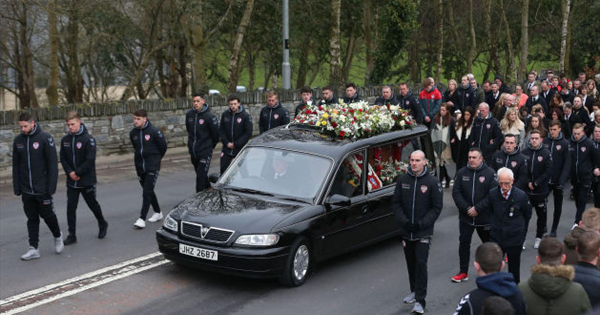 'Fearless' Derry City captain Ryan McBride remembered at funeral - TNT ...