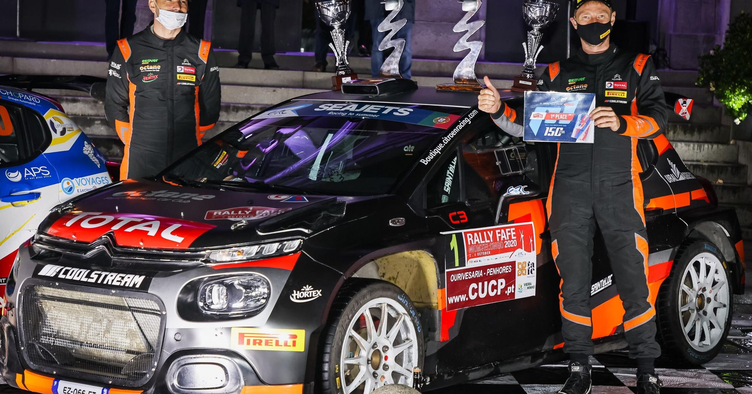 P1 Racing Fuels Podium Challenge awards ERC drivers - TNT Sports