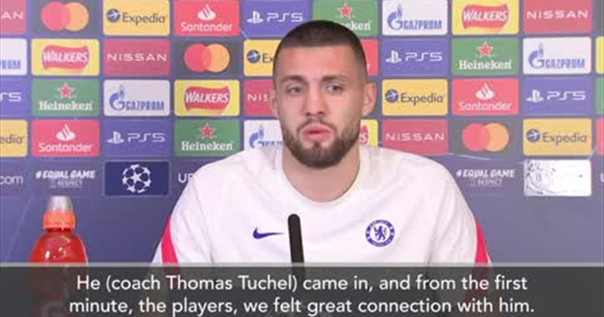 Mateo Kovacic says Chelsea players have 'connection' with Thomas Tuchel ...
