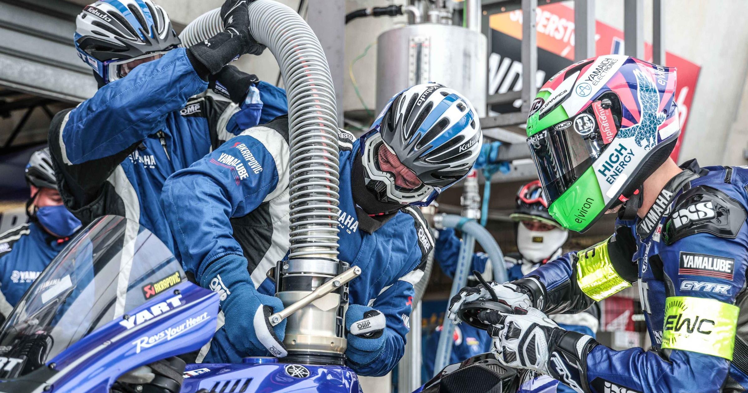 FIM Homologated fuel quick fill system in Endurance - TNT Sports